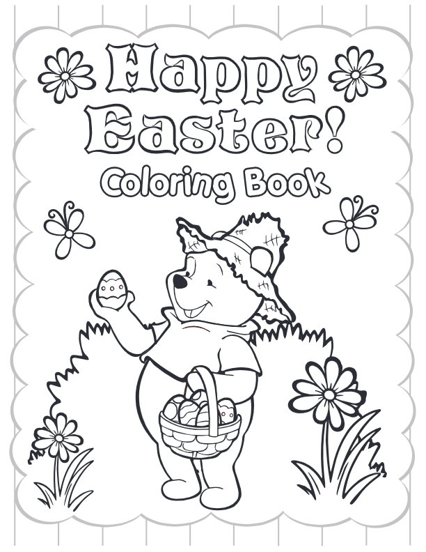 coloring pages pooh and friends